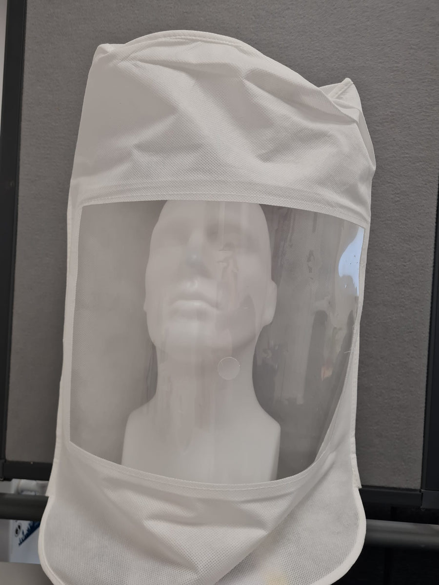 Shop Fit Test Hood white polypropylene Disposable Pk10